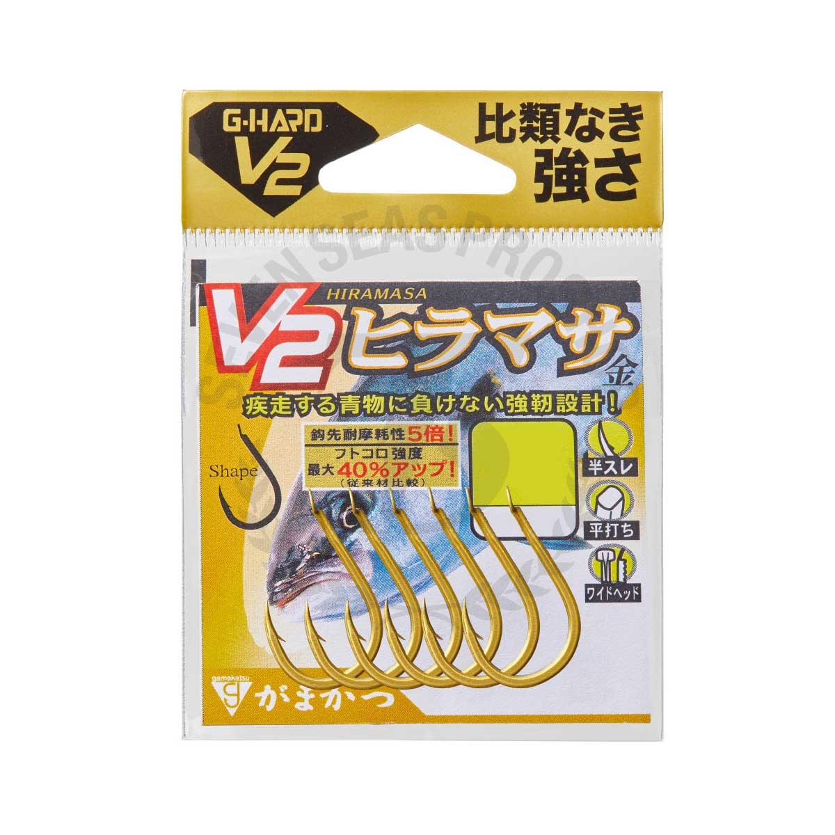 Gamakatsu G-HARD V2 V2 Amberjack 68786 #10 - 7 SEAS PROSHOP (THAILAND)