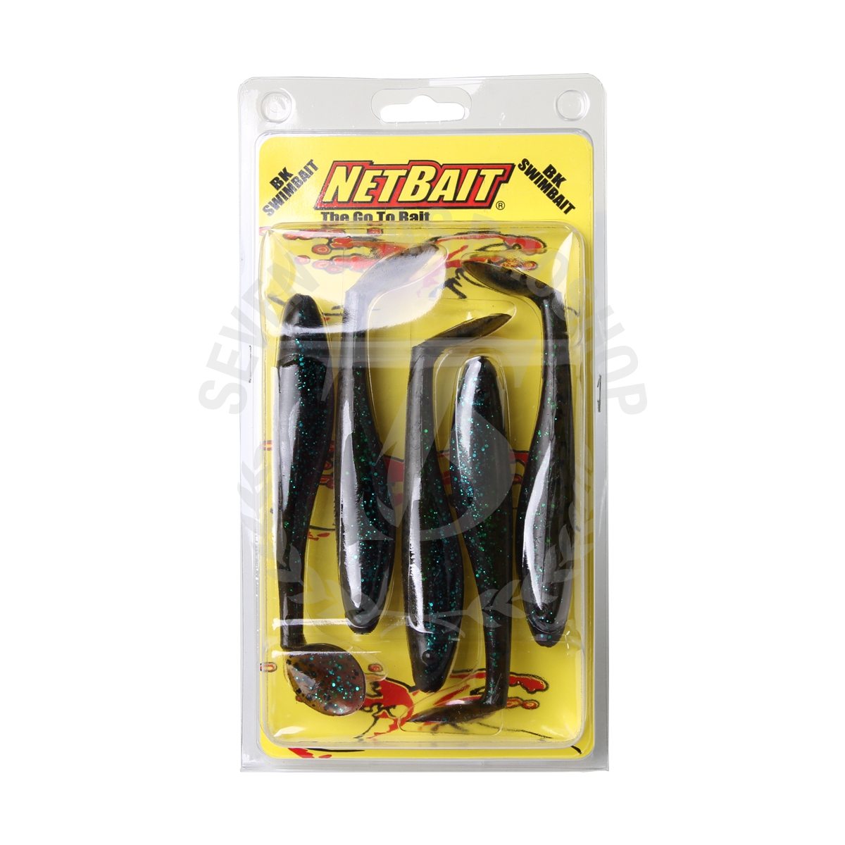 Net Bait BK Swimbait 5" #Bama Bug*เหยื่อปลายาง - 7 SEAS PROSHOP (THAILAND)