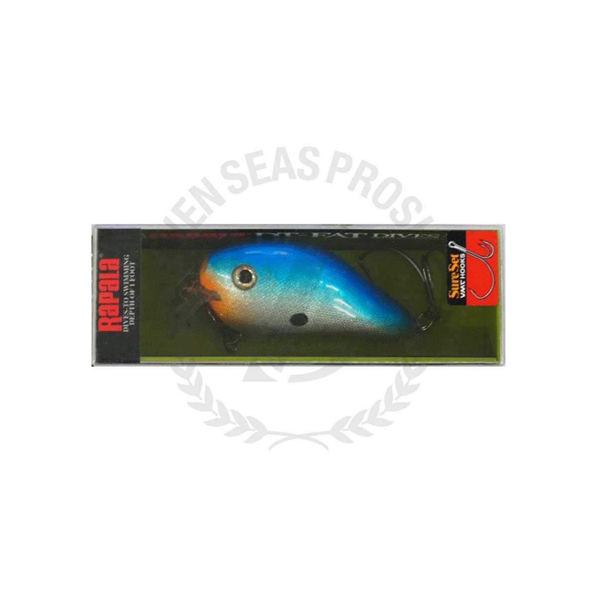 Rapala DT® Fat DTFAT SS01 #B*เหยื่อแคร้งเบท - 7 SEAS PROSHOP (THAILAND)