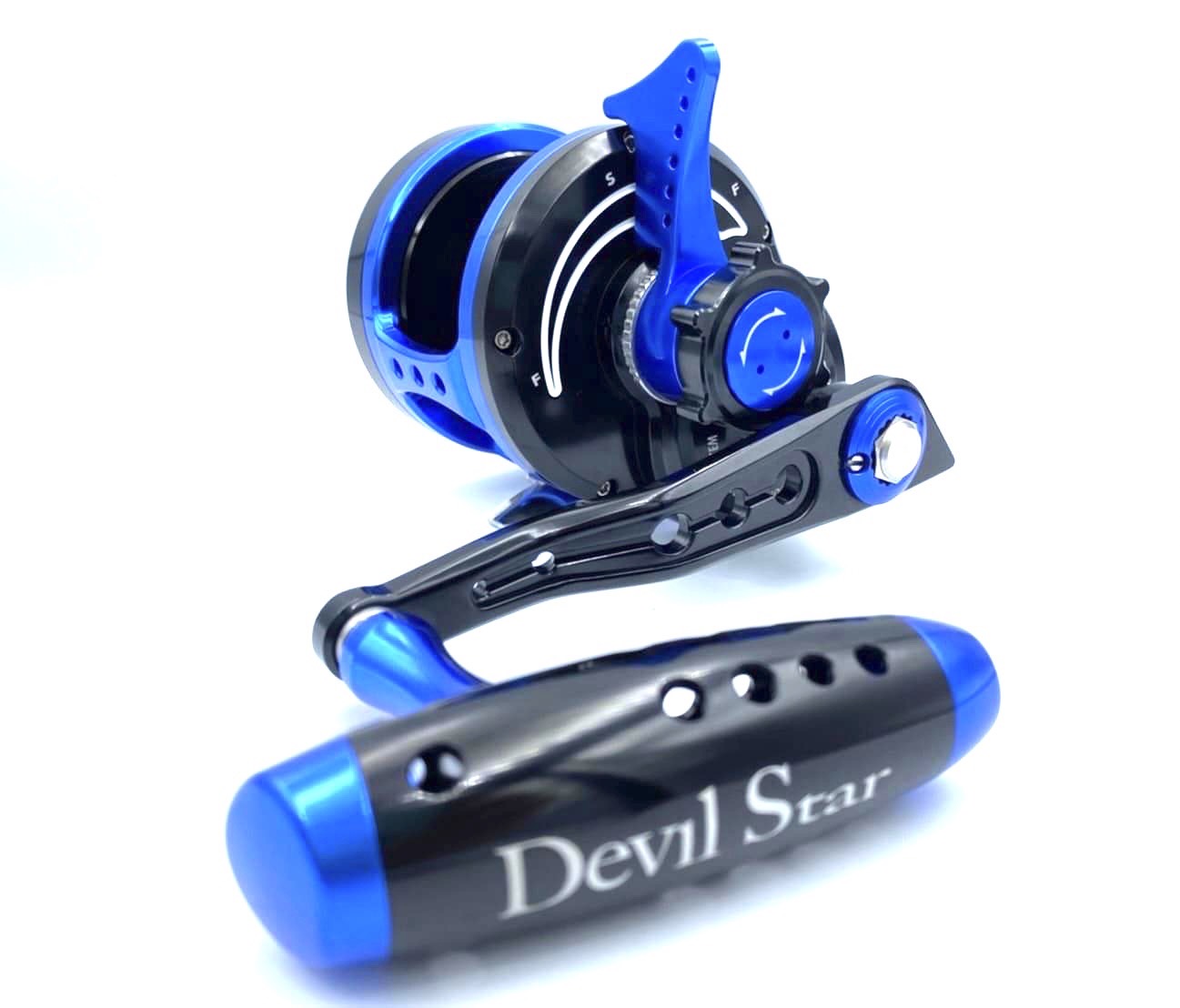 Wiki Jigging Devil Star 4000H #Black-Blue (Left Hand)*รอกจิ๊กกิ้ง - 7 ...