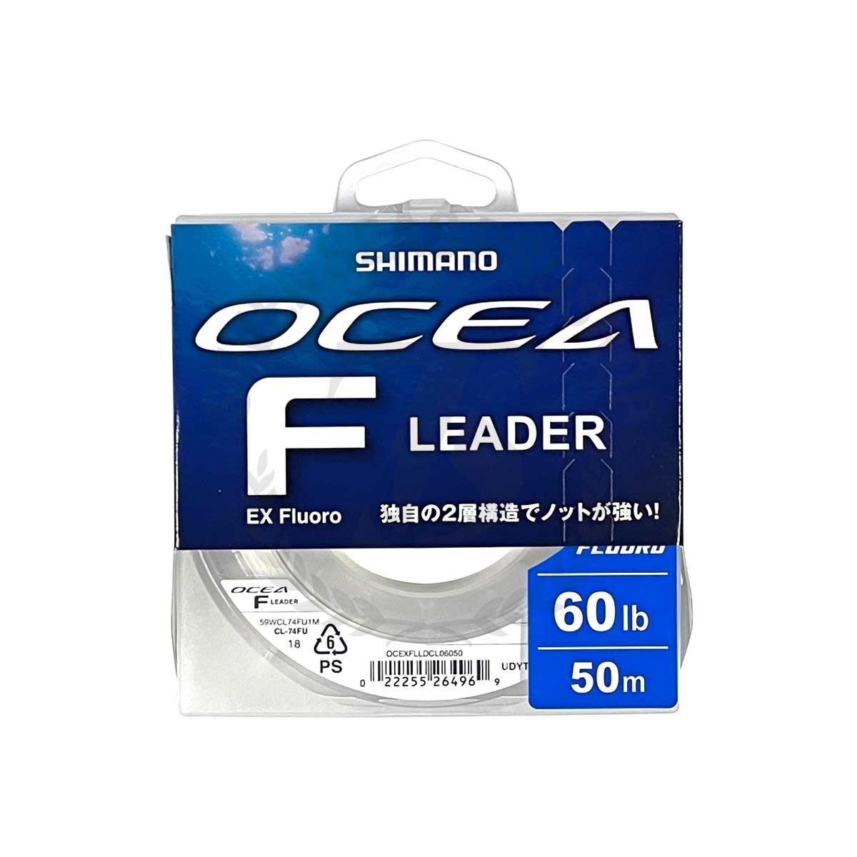 Shimano EX Fluoro Leader 50m #60lb (Clear)*สายลีดเดอร์ฟลูออโรคาร์บอน ...