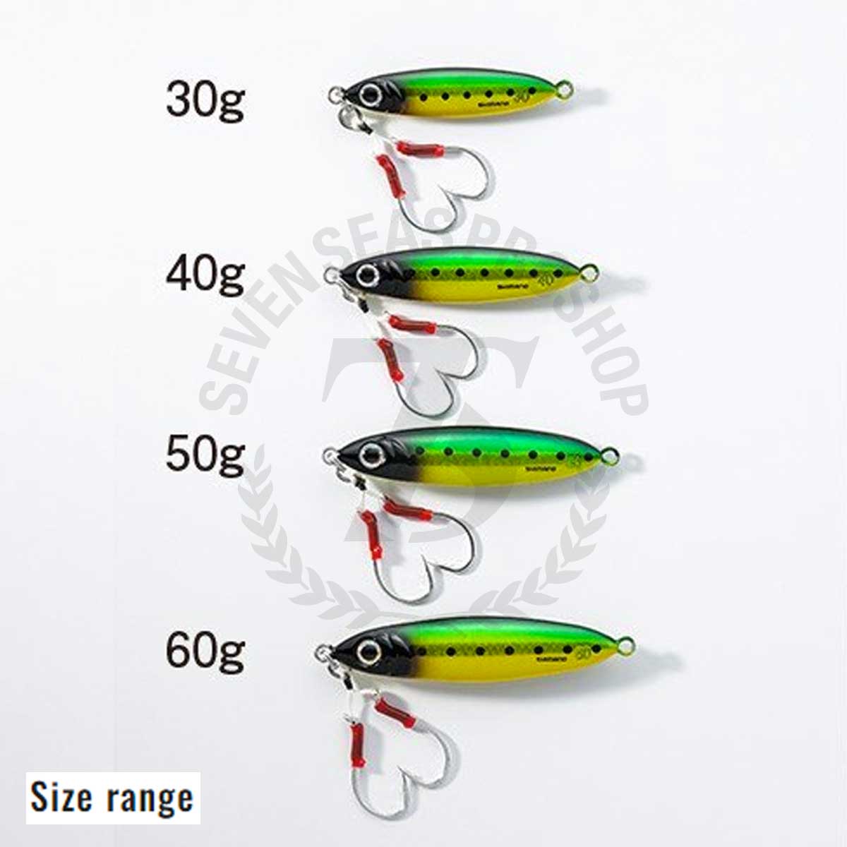 Shimano Colt Sniper Wonderfall JM-506Q #007-SR Keimurasaba*เหยื่อจิ๊กชายฝั่ง - 7 SEAS PROSHOP ...