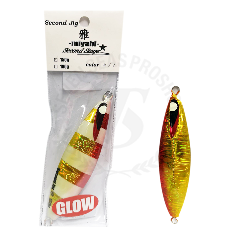 Second Stage Second Jig Miyabi 150g #011*เหยื่อจิ๊ก - 7 SEAS PROSHOP (THAILAND)