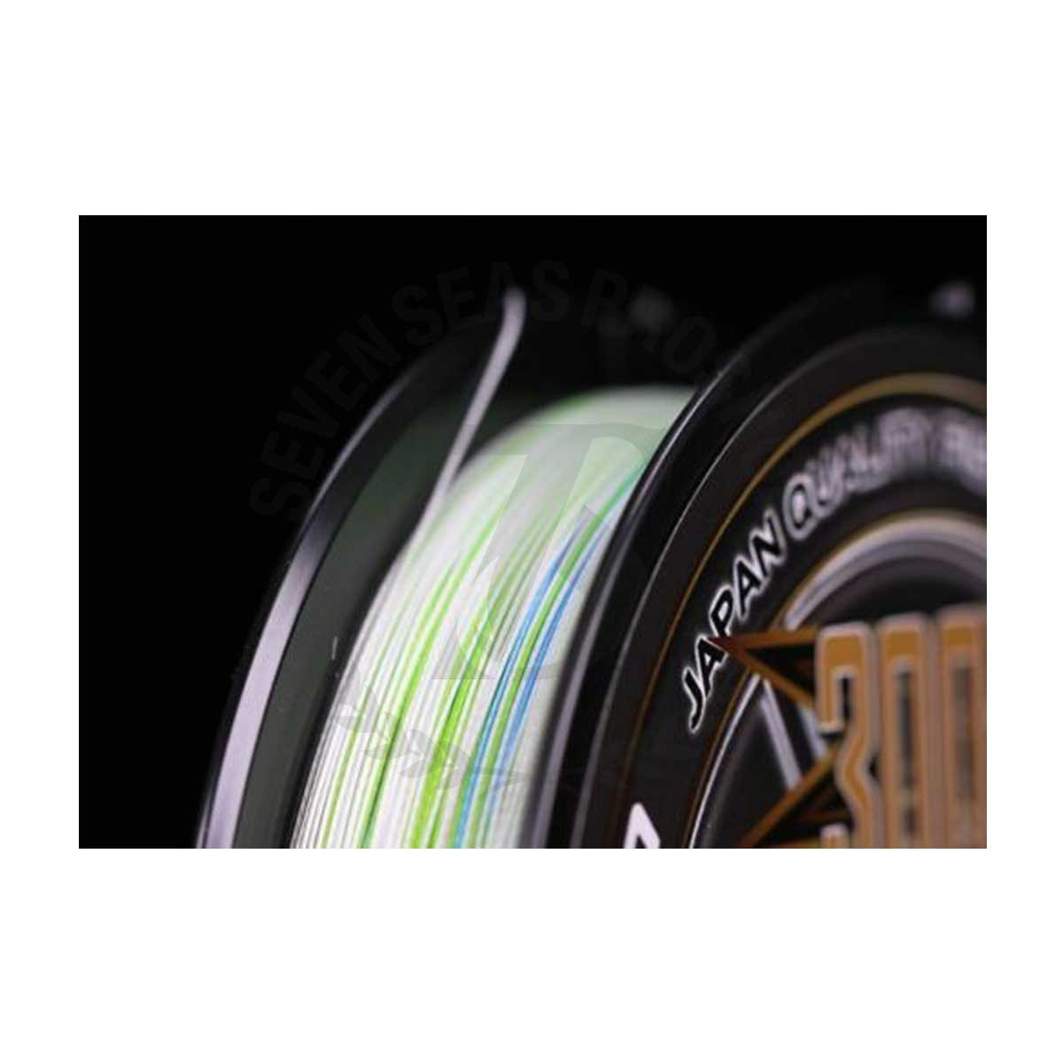 YGK X-Braid Jigman Ultra X8 200m #PE1.5 (Multi Color)*สายพีอี - 7 SEAS ...