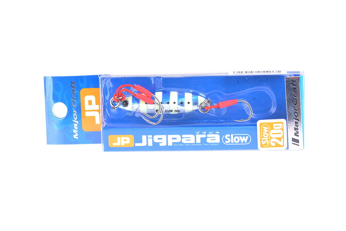 Major Craft Jigpara Slow JPSLOW-20g #30 Zebra-Iwashi*เหยื่อจิ๊ก - 7 SEAS PROSHOP (THAILAND)