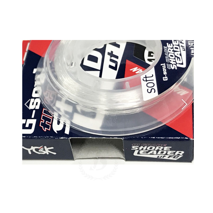 YGK G-Soul Shore Leader 30m #4-17.5 lb*สายลีดฟลูออโรคาร์บอน - 7 SEAS PROSHOP (THAILAND)