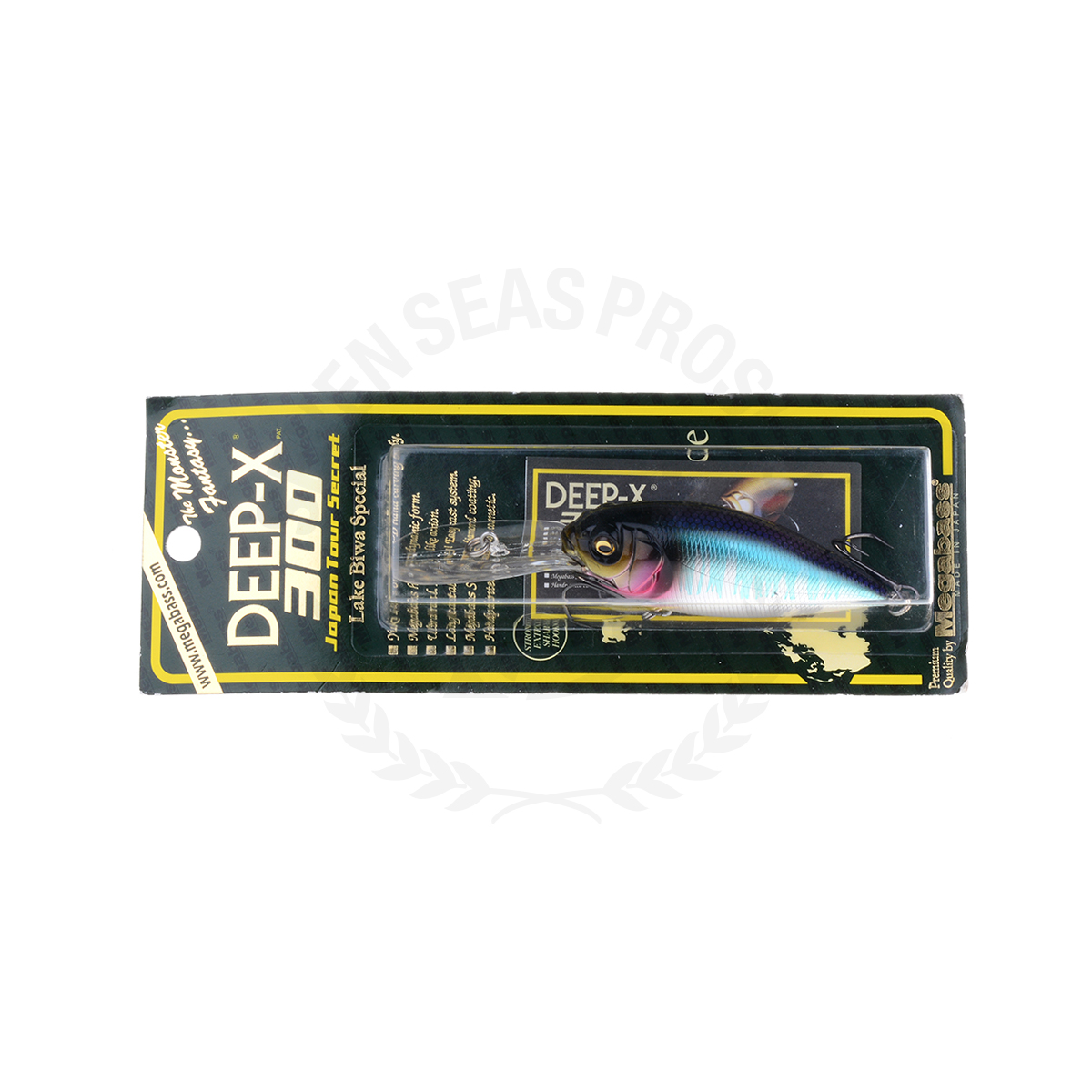 Megabass Deep-X 300 #24-M Blue Back Oikawa - 7 SEAS PROSHOP (THAILAND)