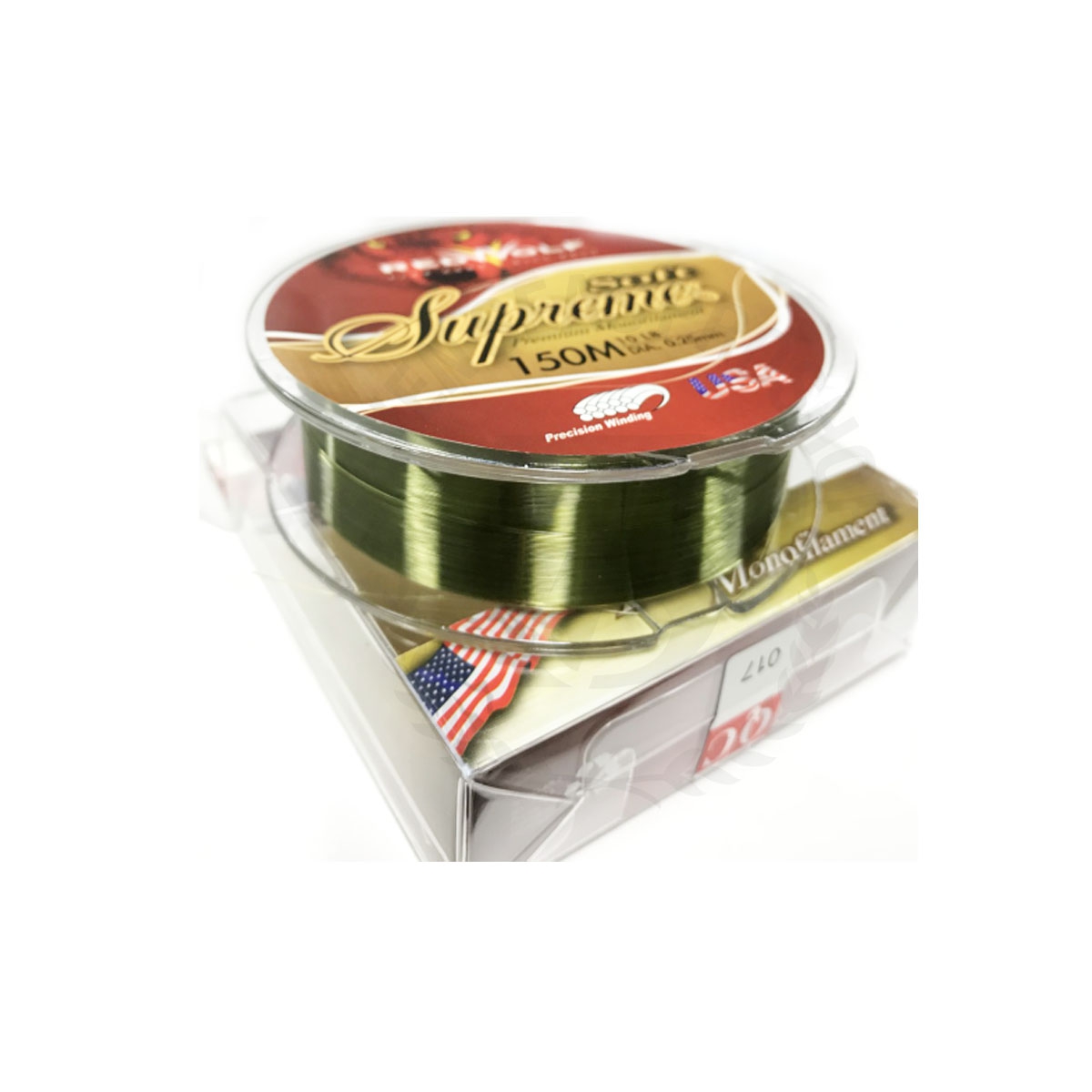 Redwolf Mono Supreme Solf 150m #5lb (Clear Green)*สายเอ็นโมโน - 7 SEAS ...