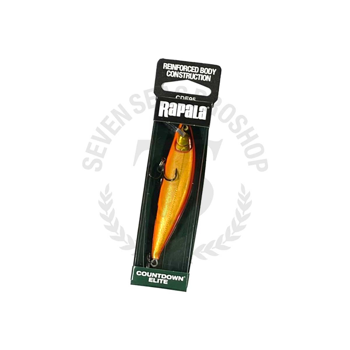 Rapala Countdown Elite CDE95 Gilded Gold Orange*เหยื่อปลั๊ก - 7 SEAS ...