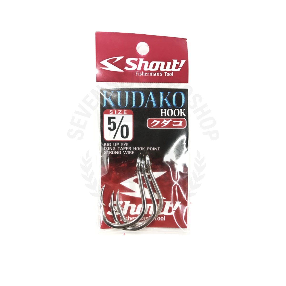 Shout Kudako Hook 04-KH #5/0 - 7 SEAS PROSHOP (THAILAND)