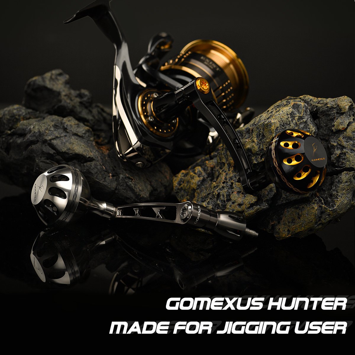 Gomexus Power Single Handle 68mm Hunter Series For Daiwa #LYD70A38SRGD ...