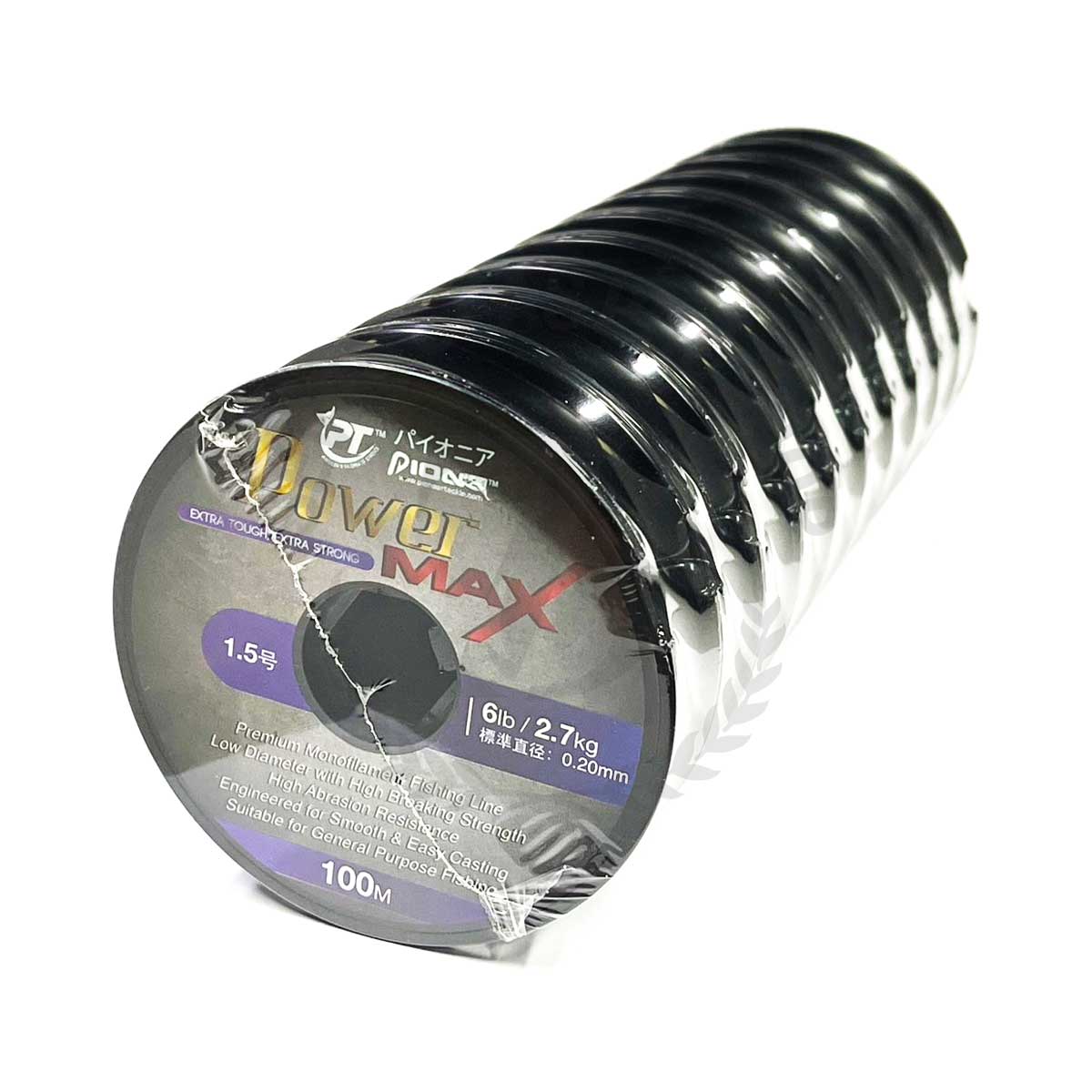 Pioneer Power Max สายเอ็น 100x10m Dark Green 6lb - 7 SEAS PROSHOP (THAILAND)