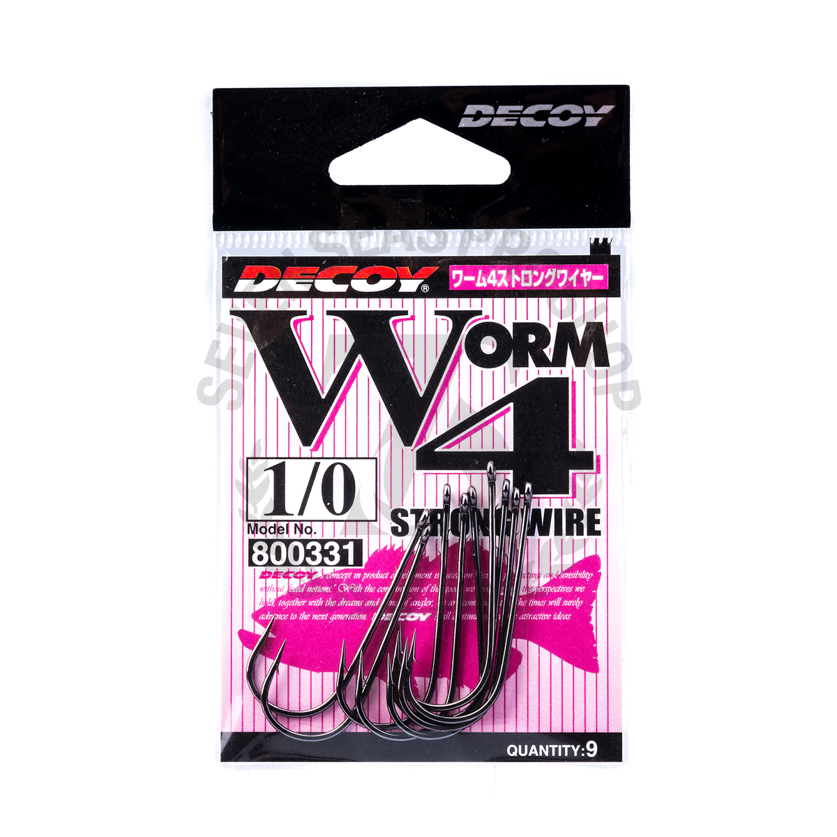 Decoy Worm 4 Strong Wire #1/0 - 7 SEAS PROSHOP (THAILAND)