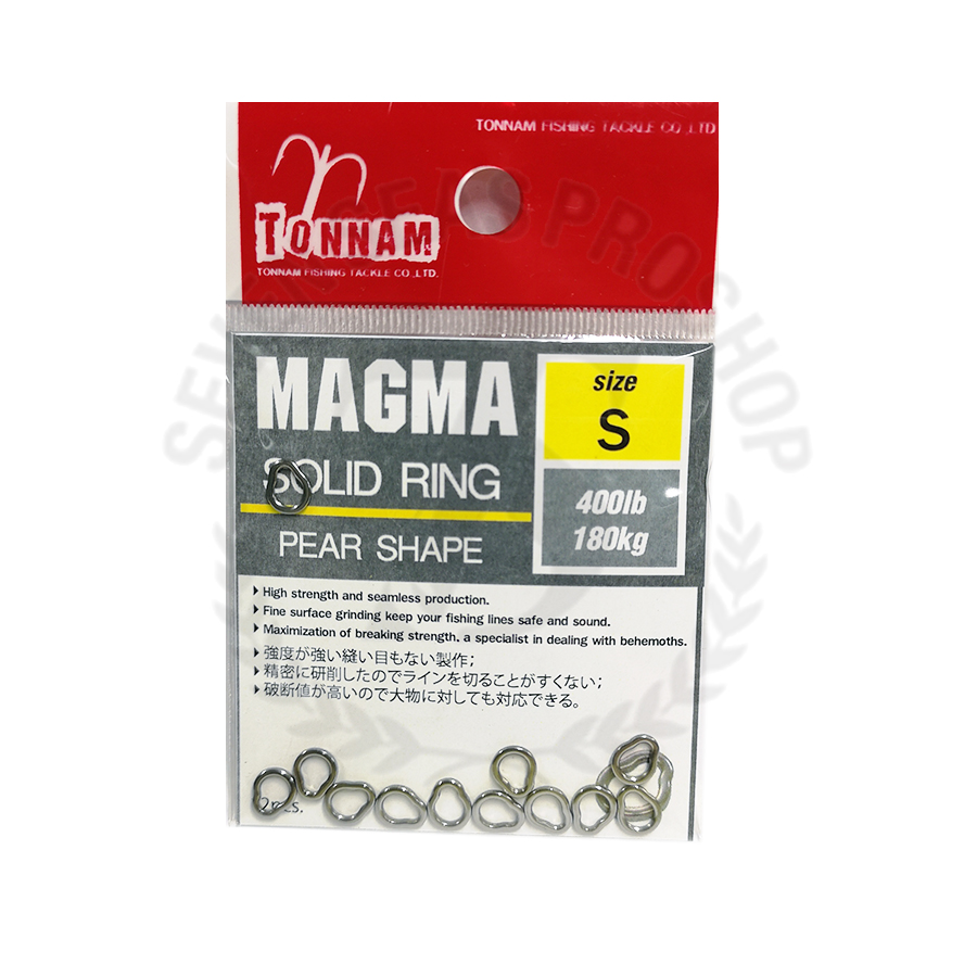 Tonnam Solid Ring Pear Shape #S*ห่วงโซลิดริง - 7 SEAS PROSHOP (THAILAND)