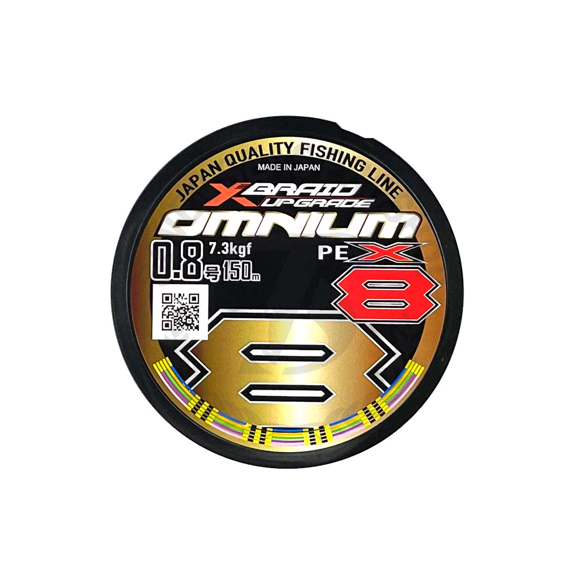 YGK X-Braid Upgrade Omnium X8 150m #PE-1.5 (Multi Color)*สายพีอี - 7 SEAS PROSHOP (THAILAND)