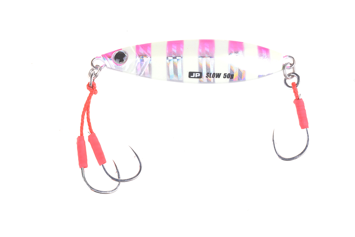 Major Craft Jigpara Slow JPSLOW-50g #26 Zebra-Pink - 7 SEAS PROSHOP (THAILAND)
