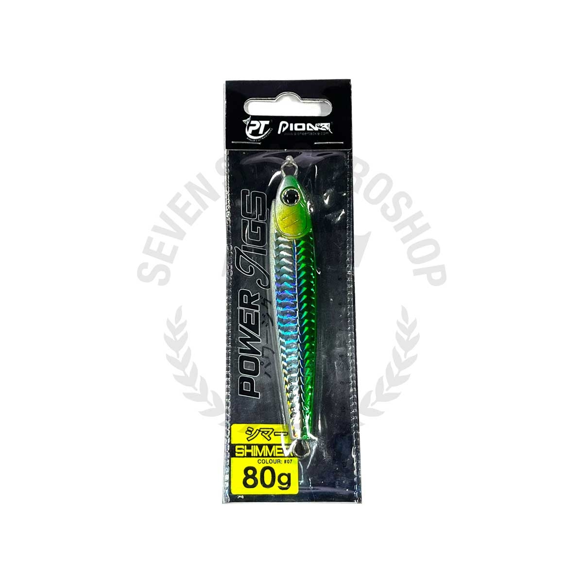 Pioneer Power Jig Shimmer 80g Col.07*เหยื่อจิ๊ก - 7 SEAS PROSHOP (THAILAND)