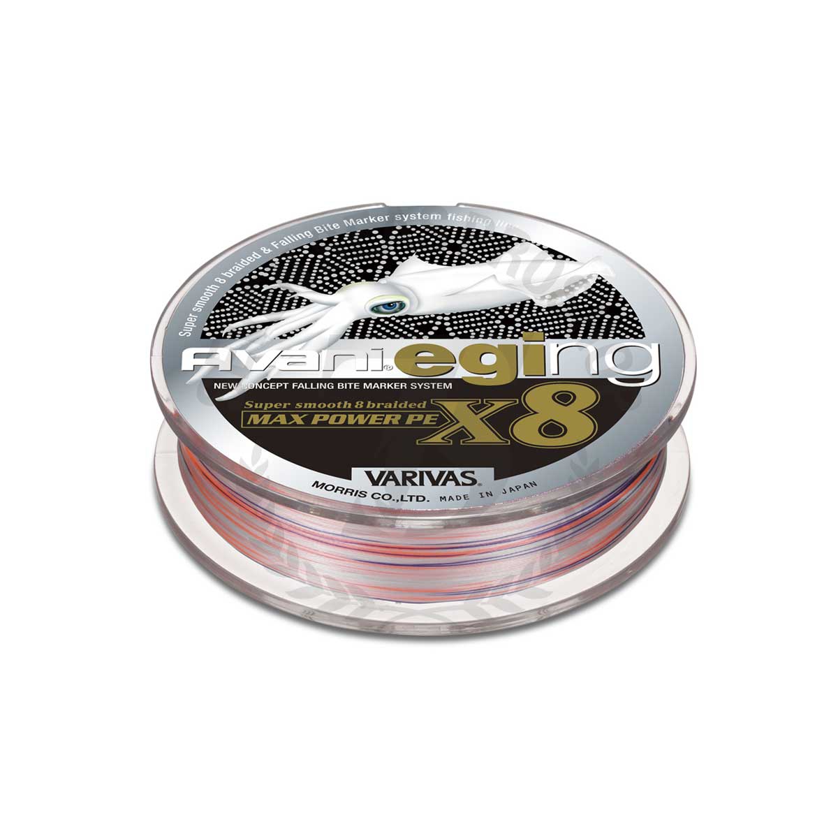 Varivas Avani Eging Max Power PE X8 150m #PE-1 (White Marking Line) - 7 SEAS PROSHOP (THAILAND)