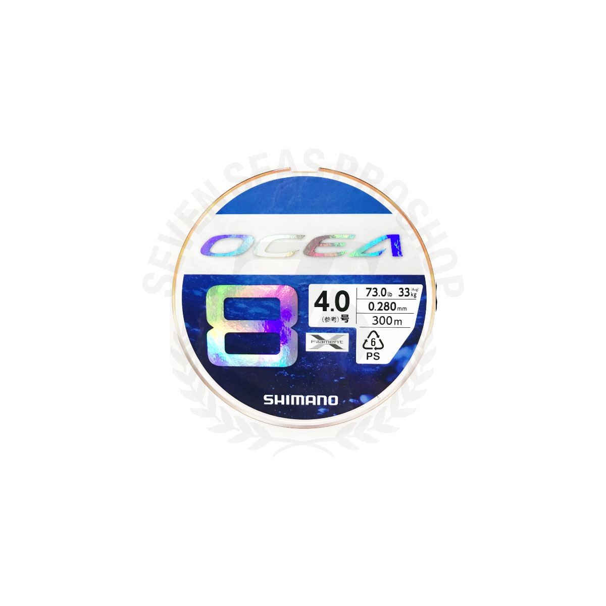 Shimano Ocea EX8 PE 300m #PE4*สายพีอี - 7 SEAS PROSHOP (THAILAND)