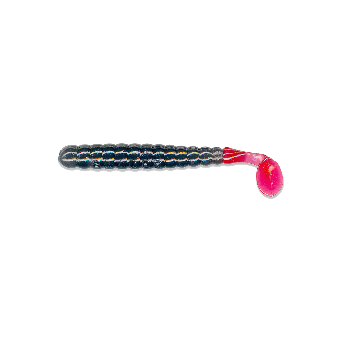 Slider Bass Grub 3" #Smoke/Red Tail SBGF79*หนอนยาง - 7 SEAS PROSHOP ...