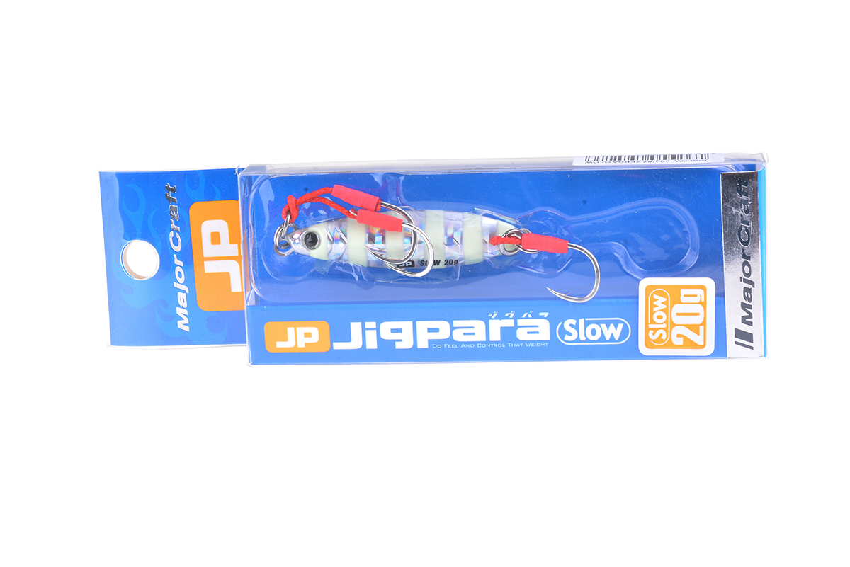 Major Craft Jigpara Slow JPSLOW-20g #07 Zebra-Glow*เหยื่อจิ๊ก - 7 SEAS PROSHOP (THAILAND)