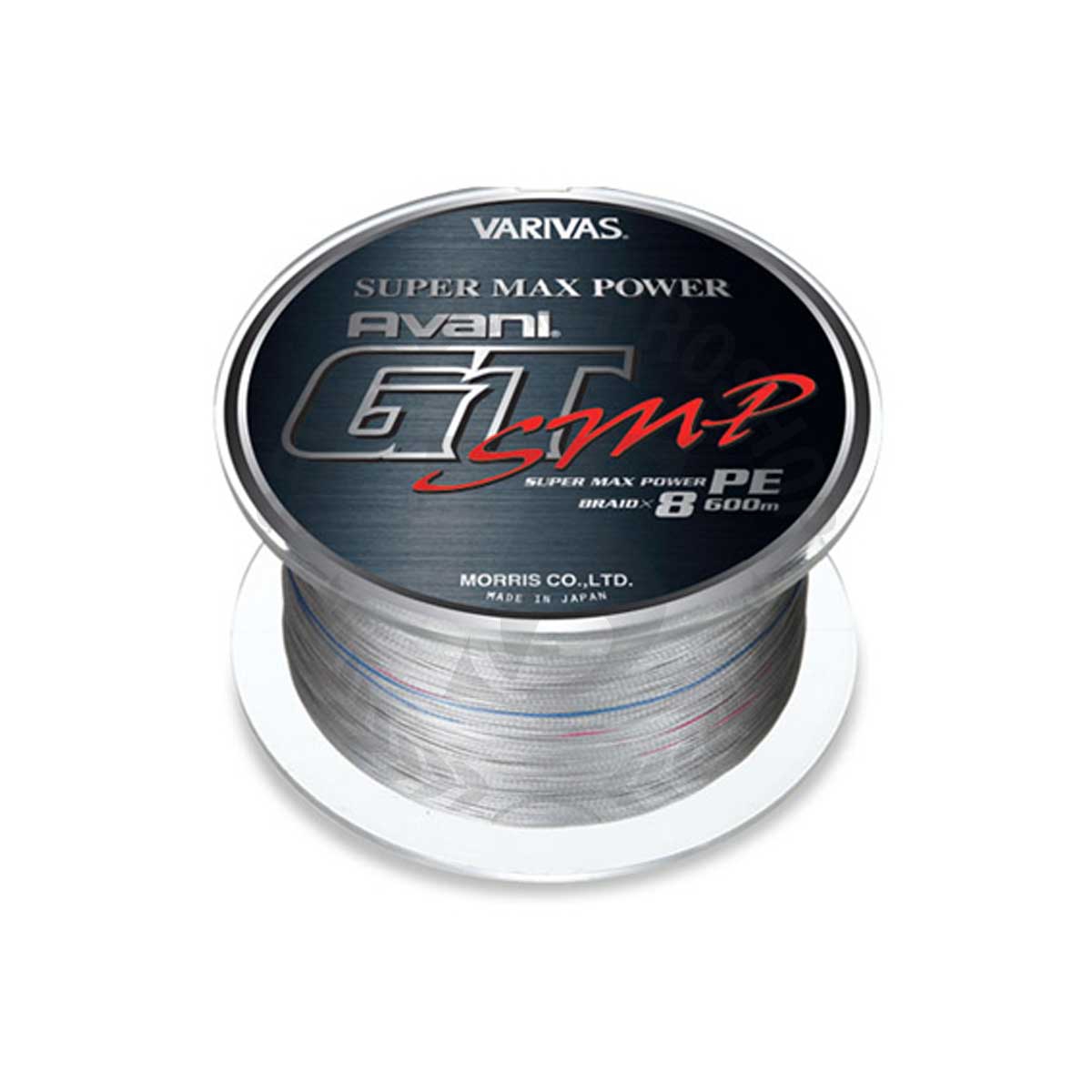 Varivas Avani GT SMP [Super Max Power] 600m #PE8 (Stealth Gray Marking Line)*สายพีอี - 7 SEAS ...