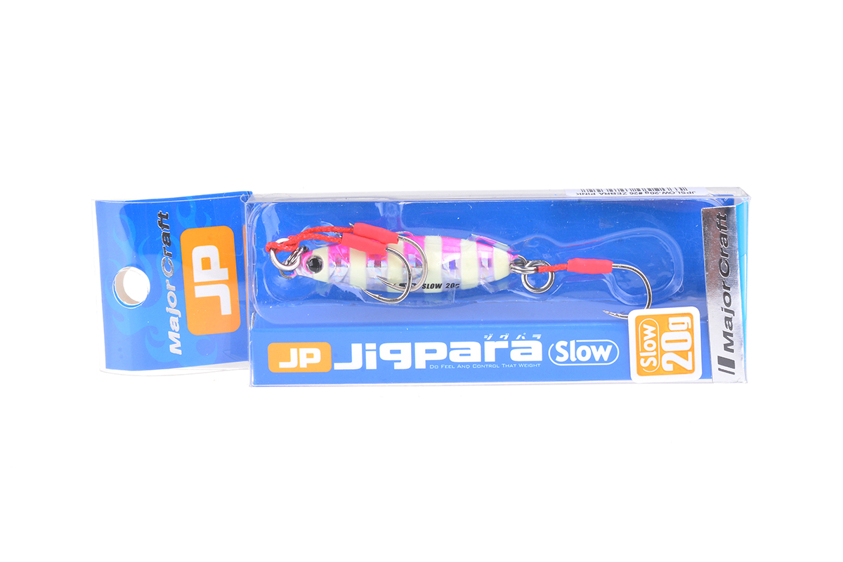 Major Craft Jigpara Slow JPSLOW-20g #26 Zebra-Pink*เหยื่อจิ๊ก - 7 SEAS PROSHOP (THAILAND)