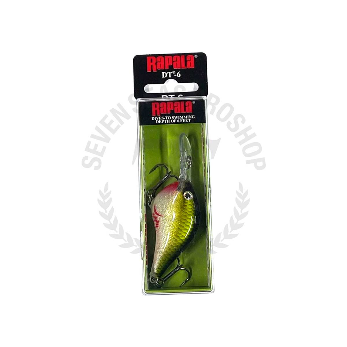 Rapala DT (Dives-To) DT06 BOS*เหยื่อแคร้งเบท/ดำตื้น - 7 SEAS PROSHOP (THAILAND)