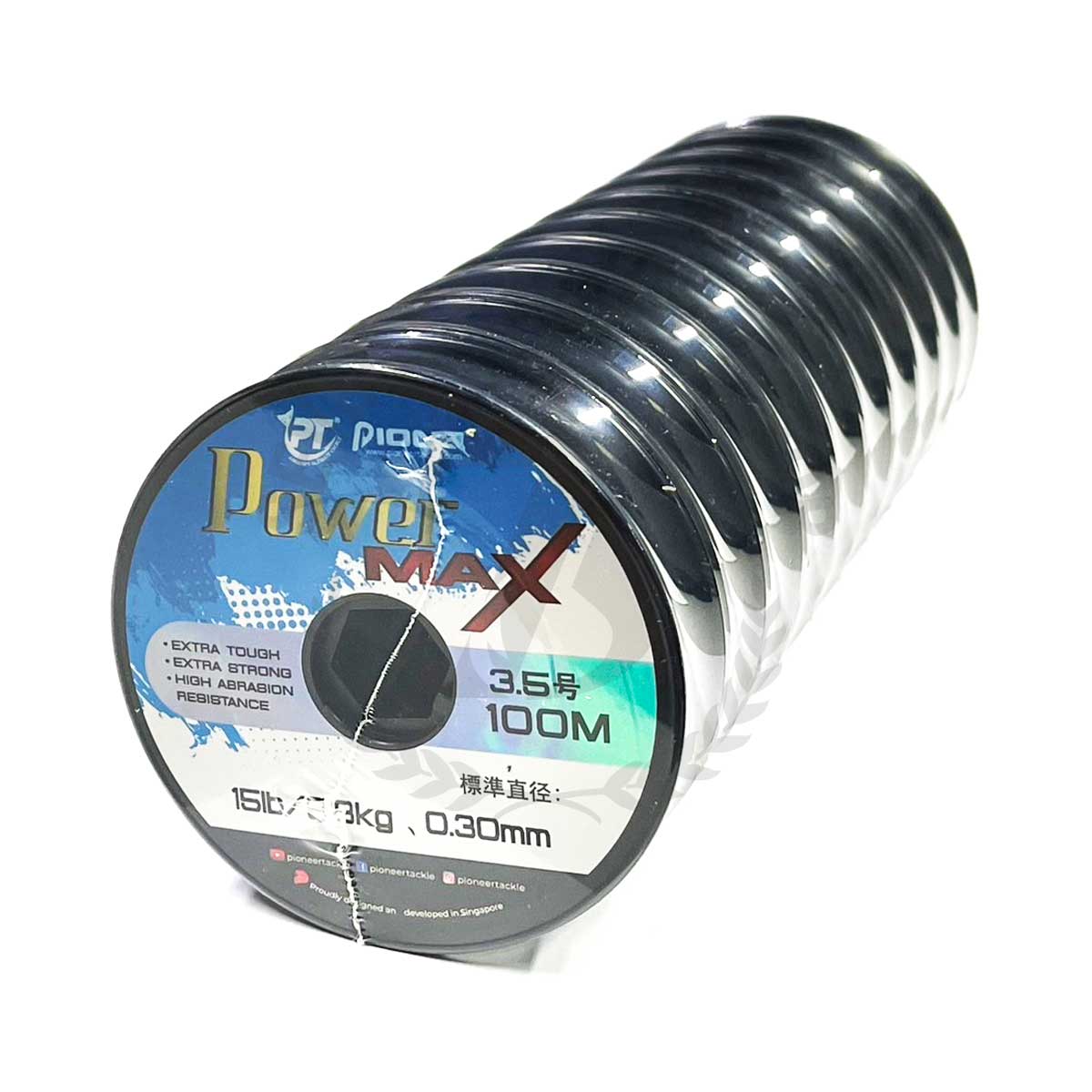 Pioneer Power Max สายเอ็น 100x10m Dark Green 15lb - 7 SEAS PROSHOP (THAILAND)