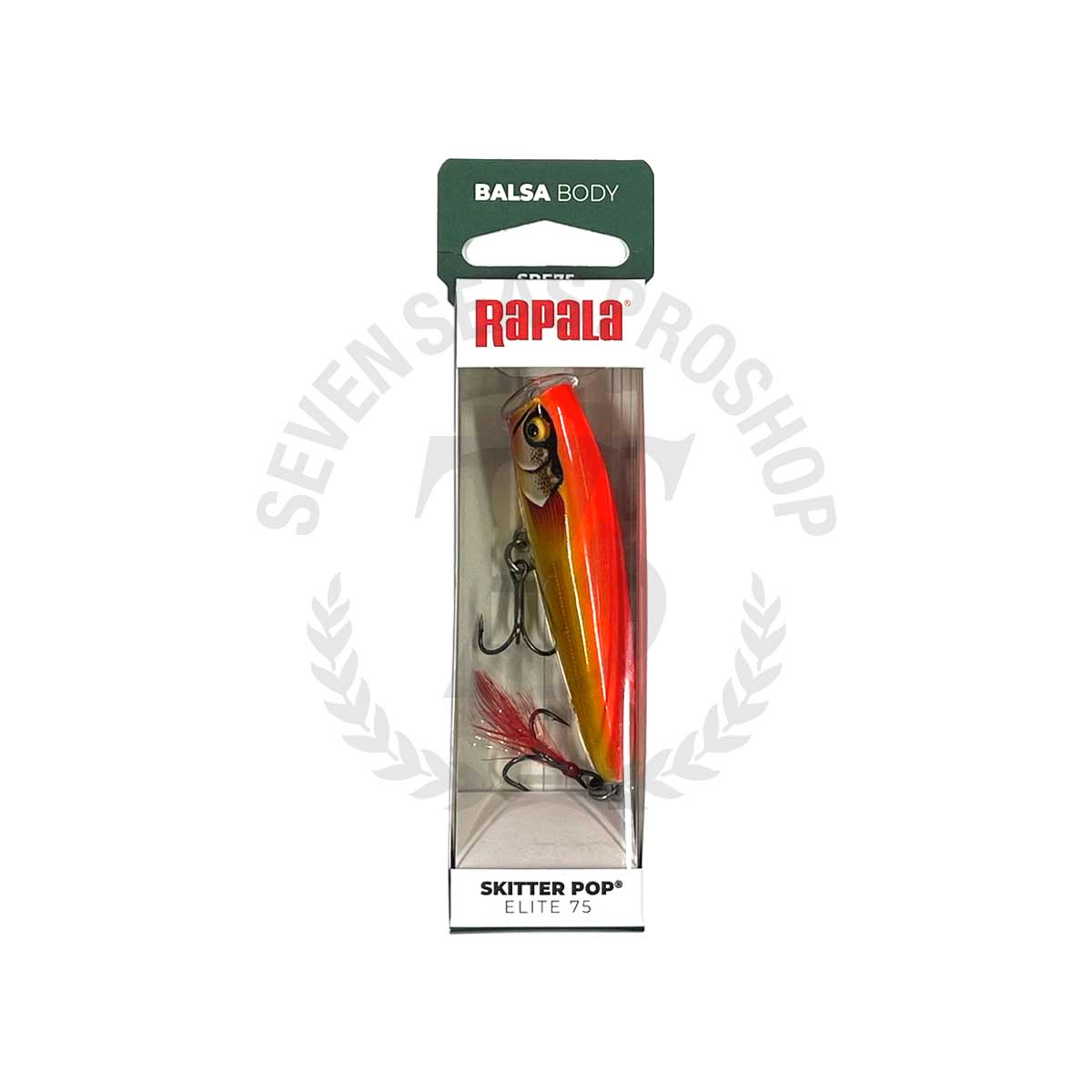 Rapala Skitter Pop Elite SPE75 #GDSGO*เหยื่อป๊อปเปอร์ - 7 SEAS PROSHOP ...