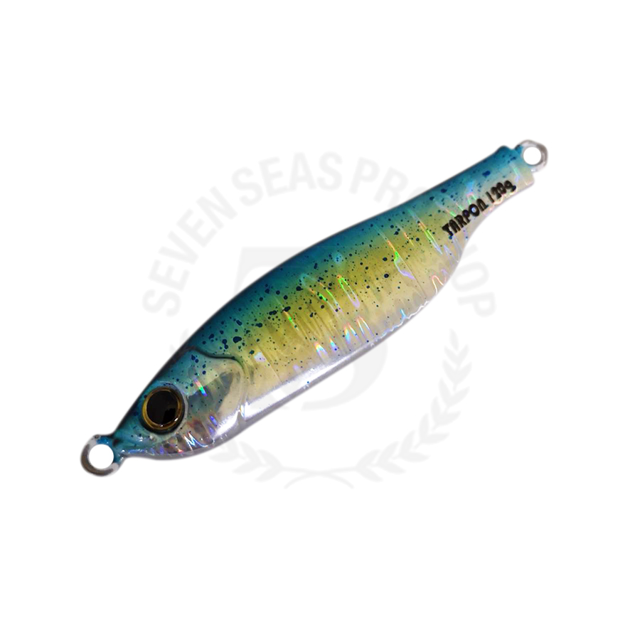 Tonnam TARPON 60g #Blue Silver Gold*0401*เหยื่อจิ๊ก - 7 SEAS PROSHOP ...