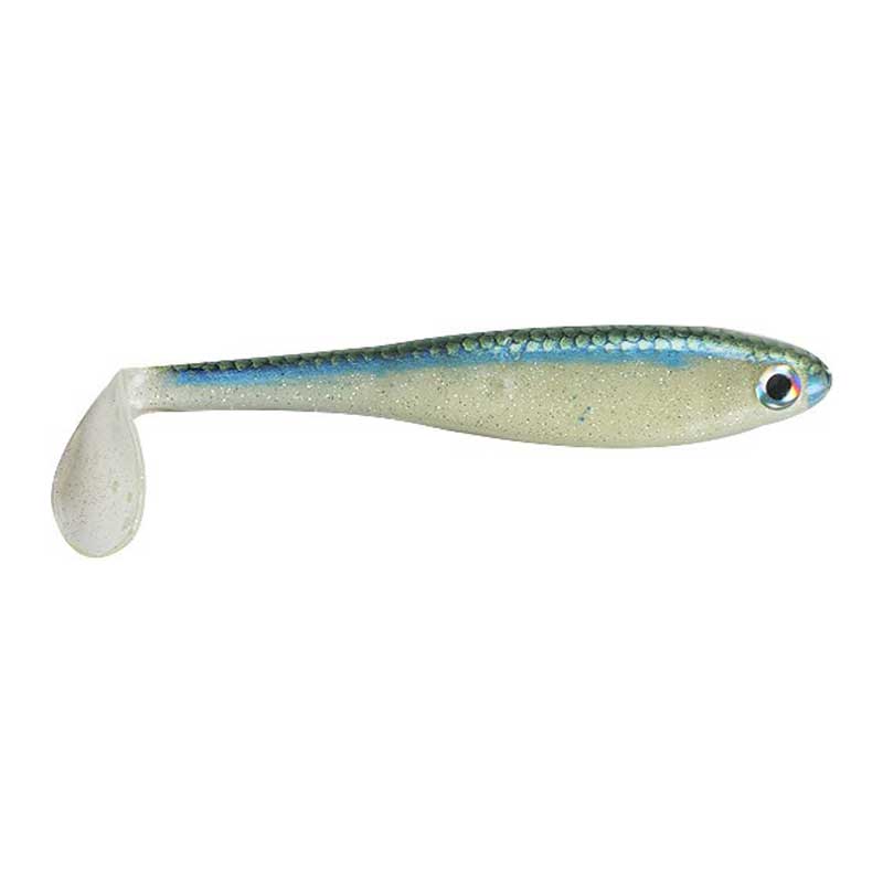 Basstrix Fat Minnow Paddle Tail 6" #PDL6/18-Blue Back Herring*เหยื่อปลา ...