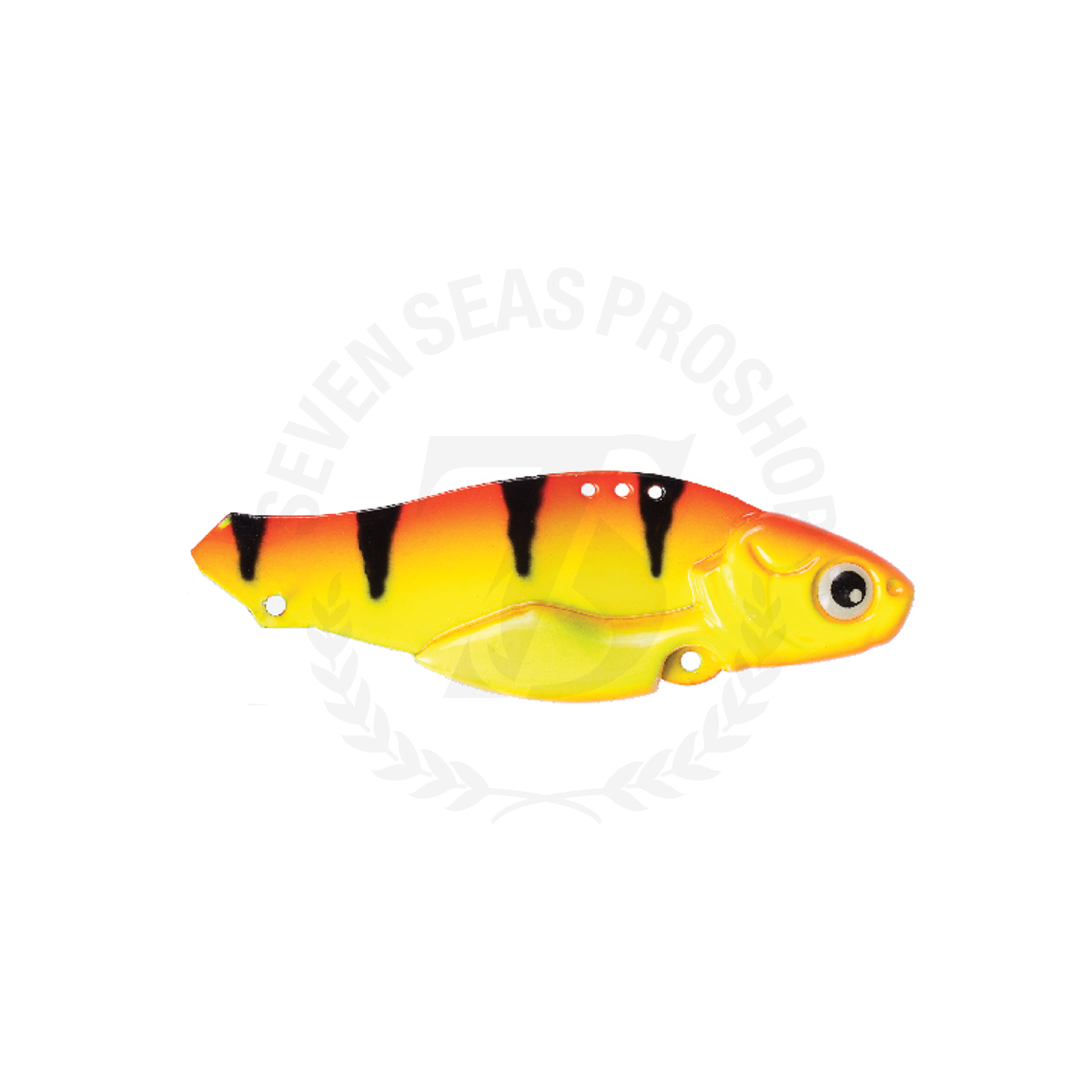 Lures Factory Bass Vib 3.5g #017 Fire-Tiger*เหยื่อไวเบรชั่น/กระดี่ - 7 ...