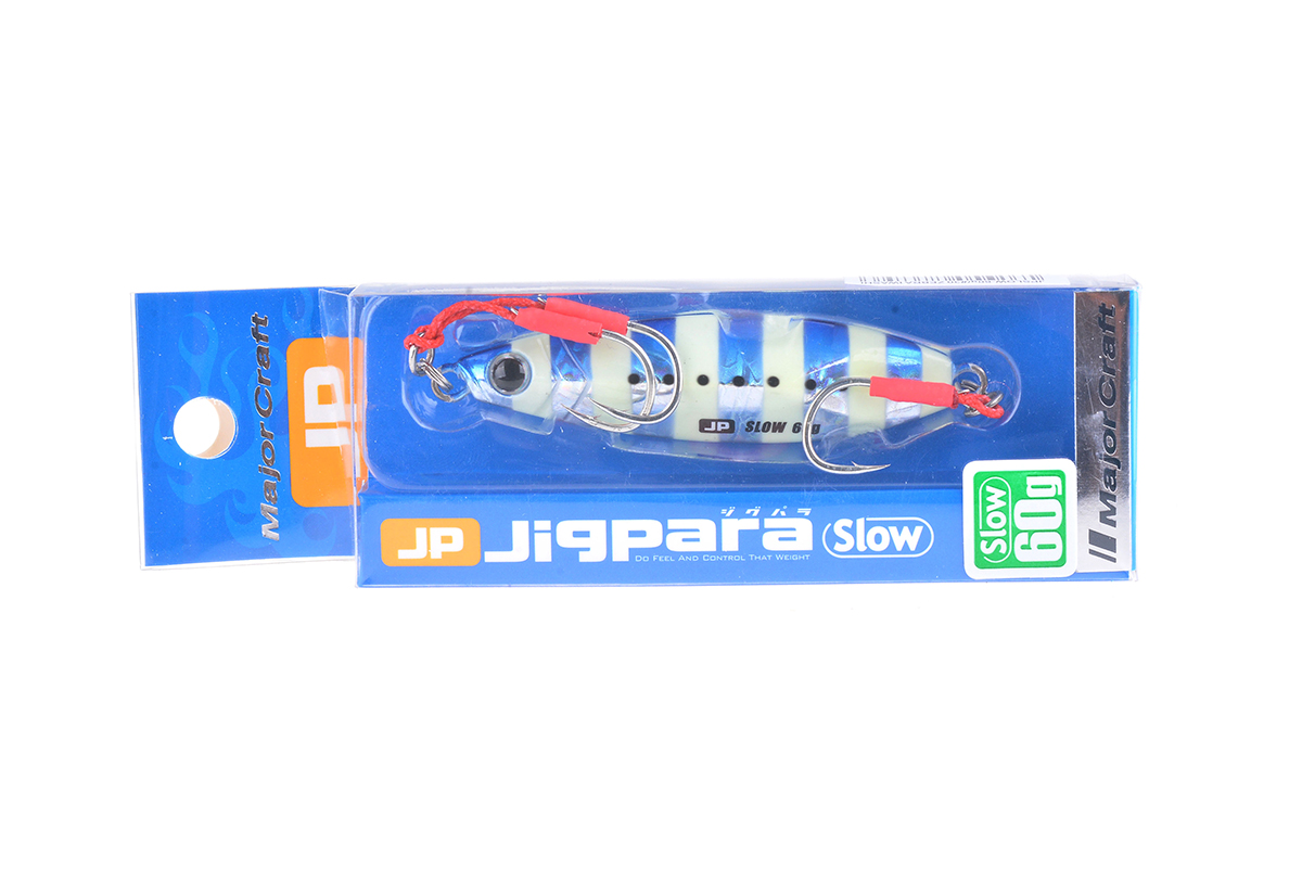 Major Craft Jigpara Slow JPSLOW-60g #30 Zebra-Iwashi*เหยื่อจิ๊ก - 7 SEAS PROSHOP (THAILAND)