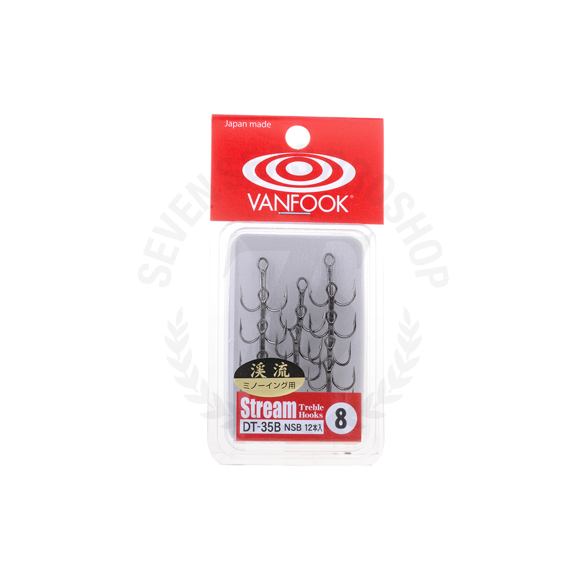 Vanfook Treble Hooks DT-35B #8 - 7 SEAS PROSHOP (THAILAND)