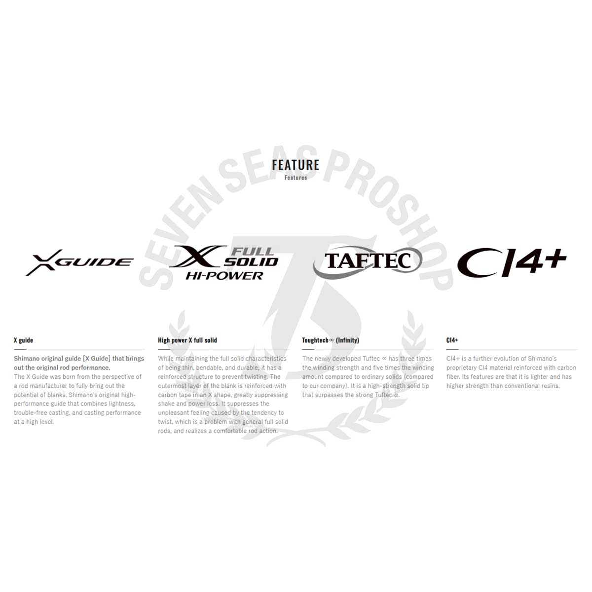 Shimano Ocea Jigger Fullbend B60-1 (Baitcasting)*คันจิ๊กกิ้ง - 7 SEAS ...