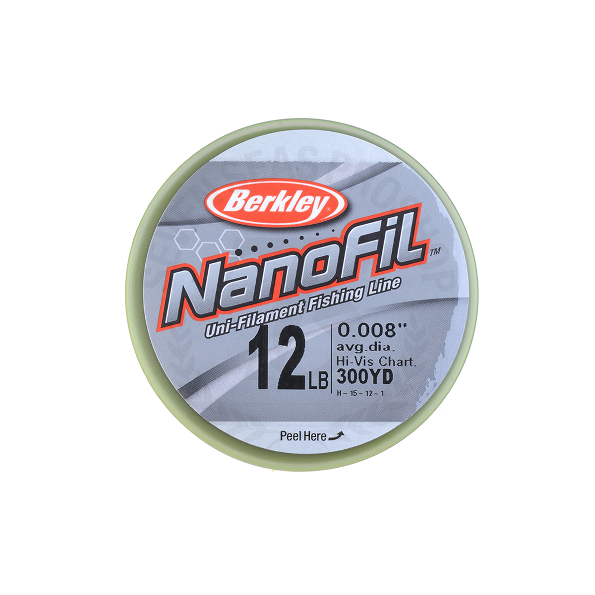 Berkley Nanofil 300yd #12lb (Hi-Vis Chart) *Finesse*สายพีอี+นาโน - 7 ...