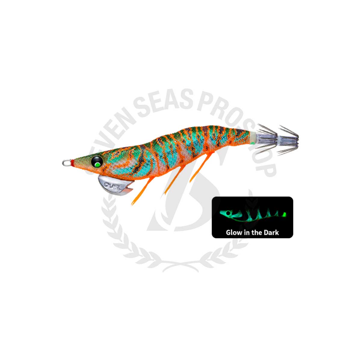 Duel EZ-Q® Dartmaster Search Double Glow A1760-2.5 #DLDM*เหยื่อตกหมึก ...