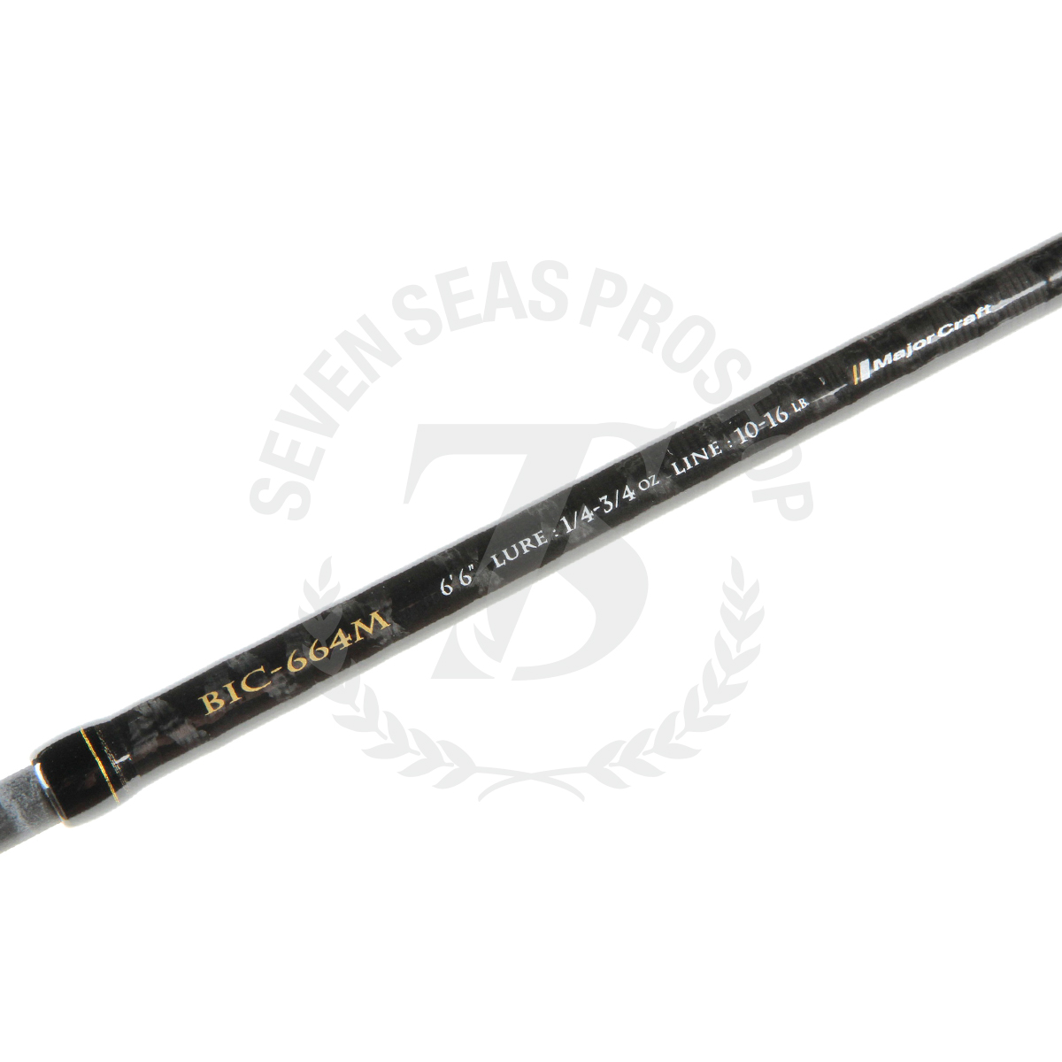 Major Craft Benkei Pack Rod Bait BIC-664M (Baitcasting)*คันเบทแคสติ้ง/4ท่อน - 7 SEAS PROSHOP ...