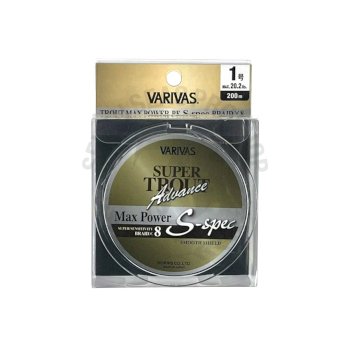 Varivas Super Trout Advance Max Power PE S-spec 200m #PE-1 (Champagne Gold + White) - 7 SEAS ...