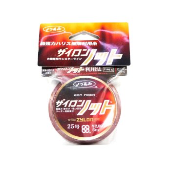 YGK PBO Fiber Zylon Assist Line 5m #25 - 7 SEAS PROSHOP (THAILAND)